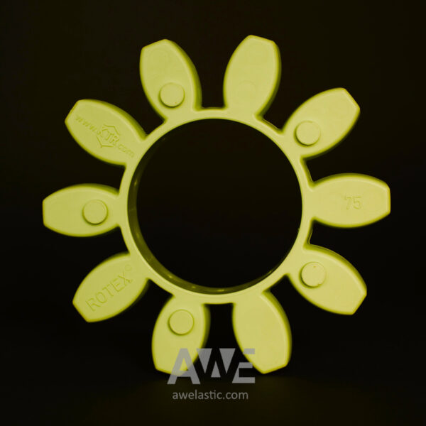 Original KTR ROTEX 75 Spider 64 Shore D T-PUR® light green | Awelastic